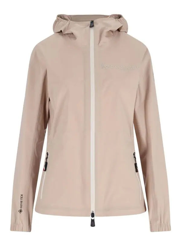 Moncler Valles Zip Jacket - Beige