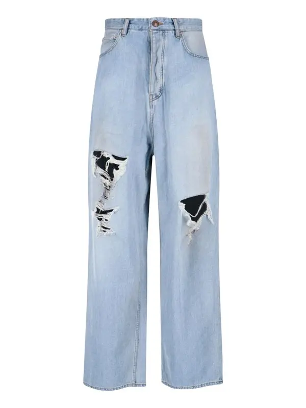 Balenciaga Baggy Jeans - Light Blue