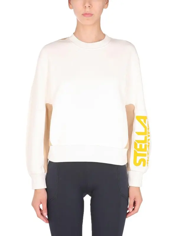 Stella McCartney Sweatshirt With Logo - White