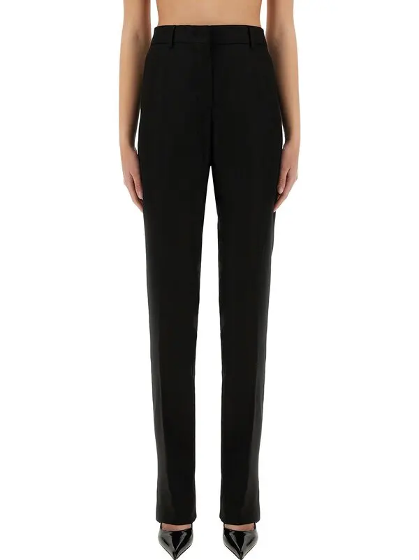 Sportmax Raoul Straight Fit Trousers - Black