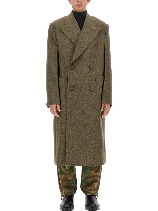 Givenchy Oversize Coat - Green