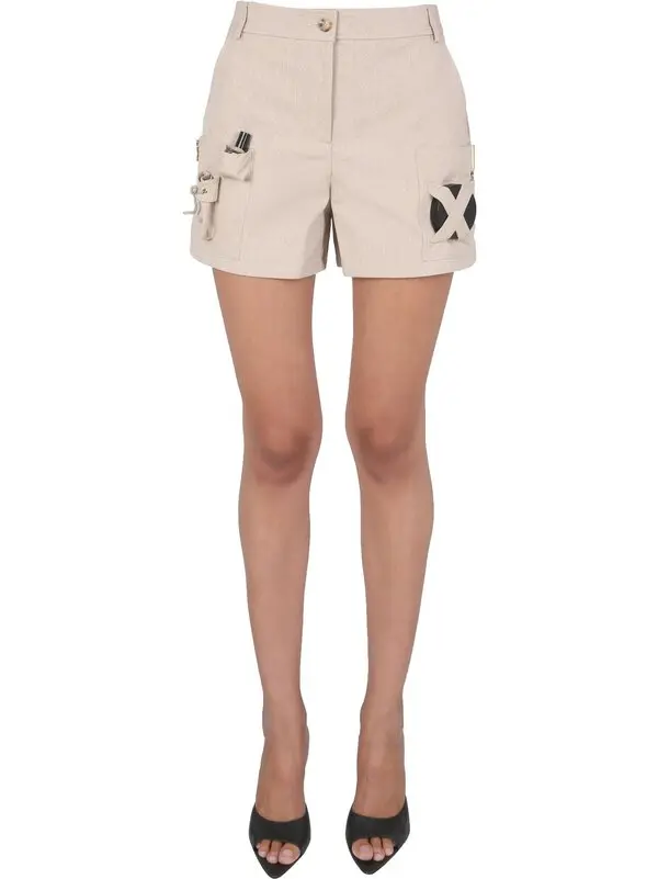Moschino Safari Bermuda - Beige