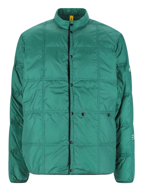 Moncler X Frgmt "jayel" Logo Down Jacket - Green