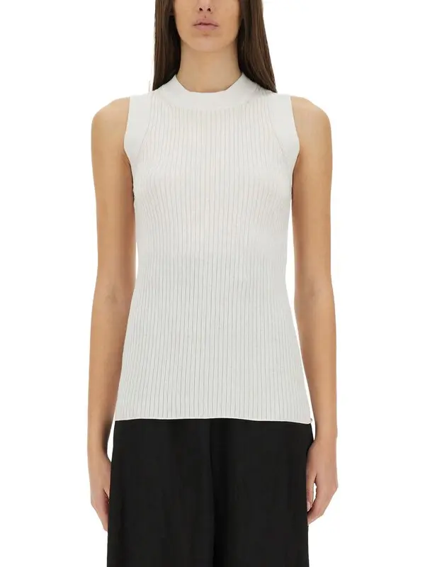 Sportmax Slim Fit Top - White