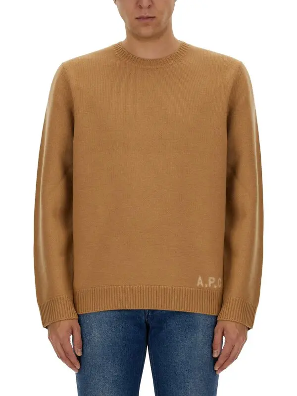 A.p.c. Edward" Jersey - Beige