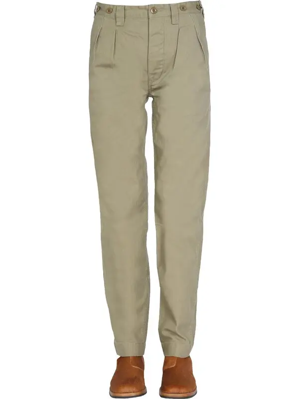 NIGEL CABOURN Regular Fit Jeans - Military Green