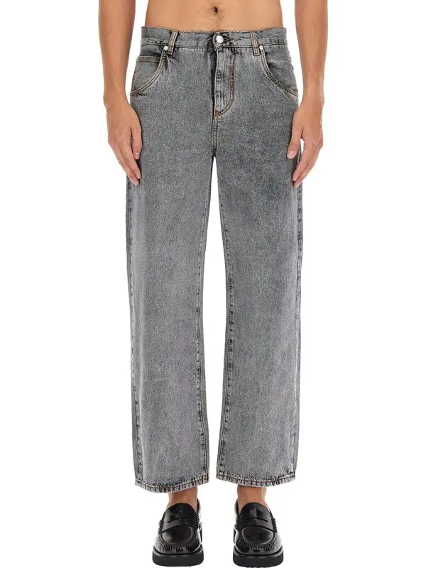 Etro Easy Fit Jeans - Grey