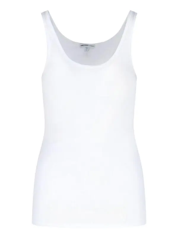 JAMES PERSE Classic Tank Top - White