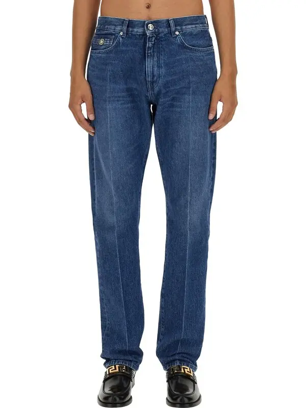 Versace Regular Fit Jeans - Denim