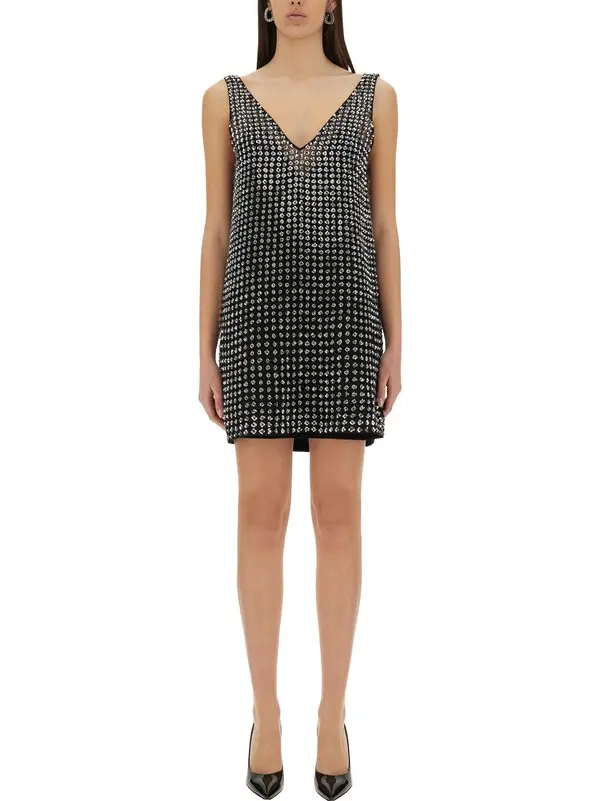 Max Mara Short Dress "rita - Black