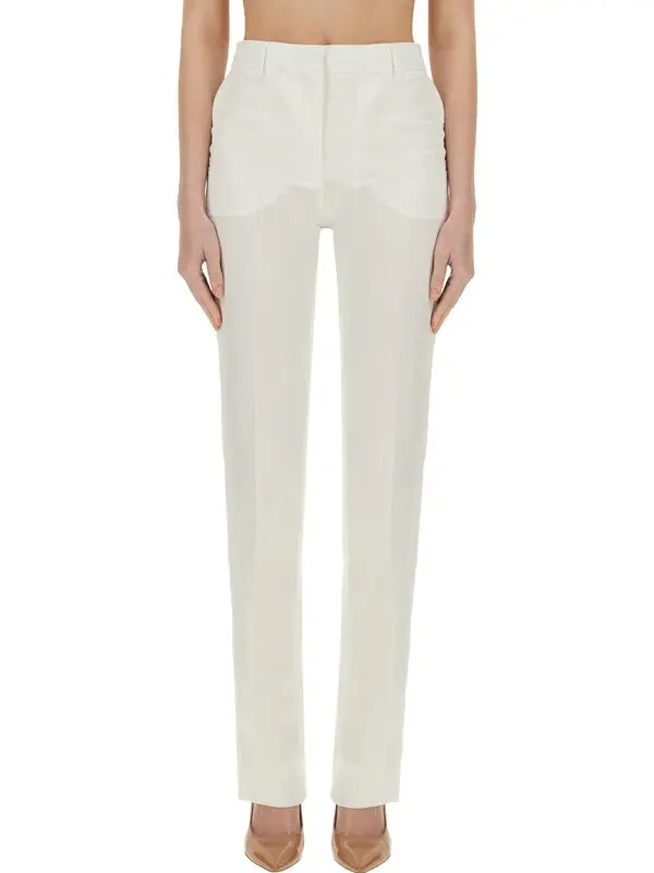 Sportmax Raoul Straight-leg Pants - White