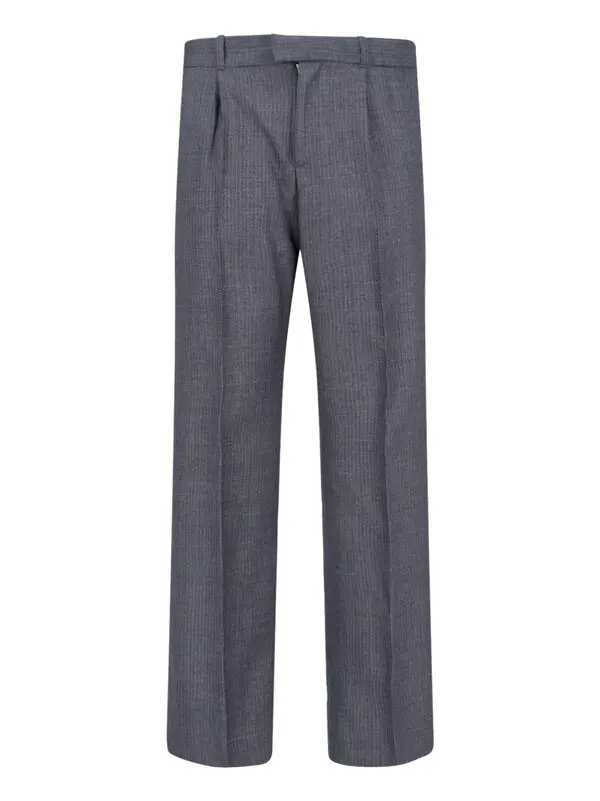 Our Legacy Slack Straight Leg Pants - Gray