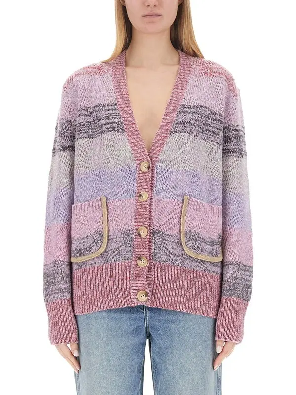 CORMIO Oversized Cardigan - Multicolour