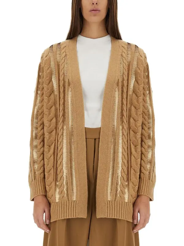 Max Mara Mirco Cardigan - Beige