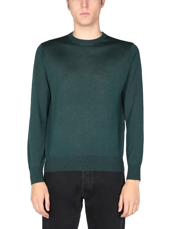 BALLANTYNE Crew Neck Sweater - Green