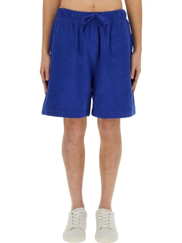 Burberry Cotton Bermuda Shorts - Azure