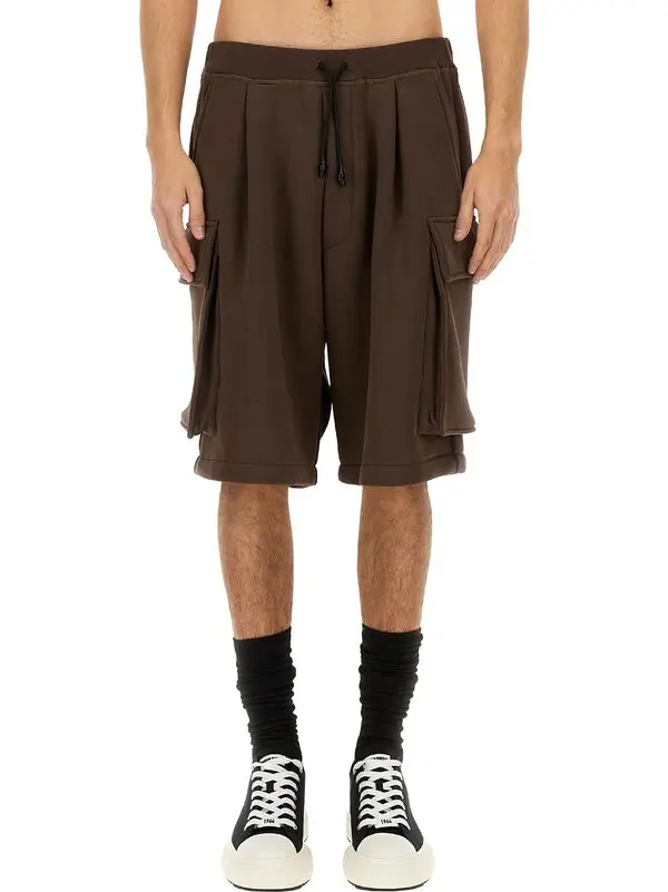 Dsquared2 Balloon Cargo Bermuda Shorts - Brown
