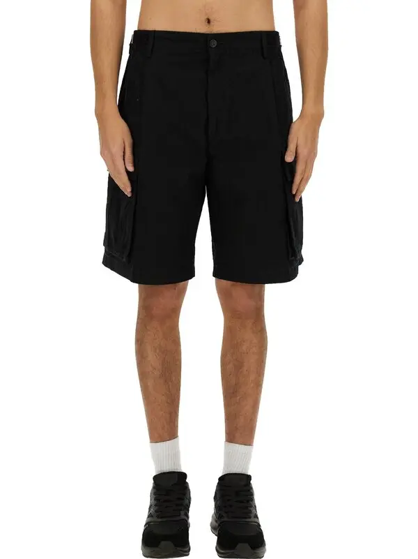 Dsquared2 Bermuda Cargo Shorts - Black