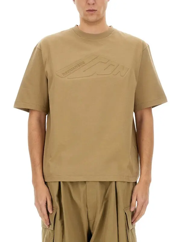 Dsquared2 Icon New Generation" T-shirt - Beige