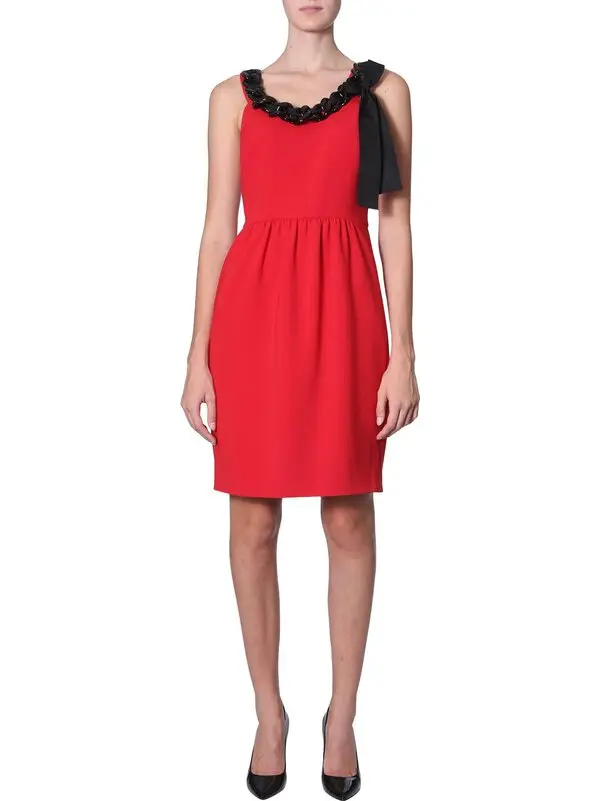 Moschino Tubino Dress - Red