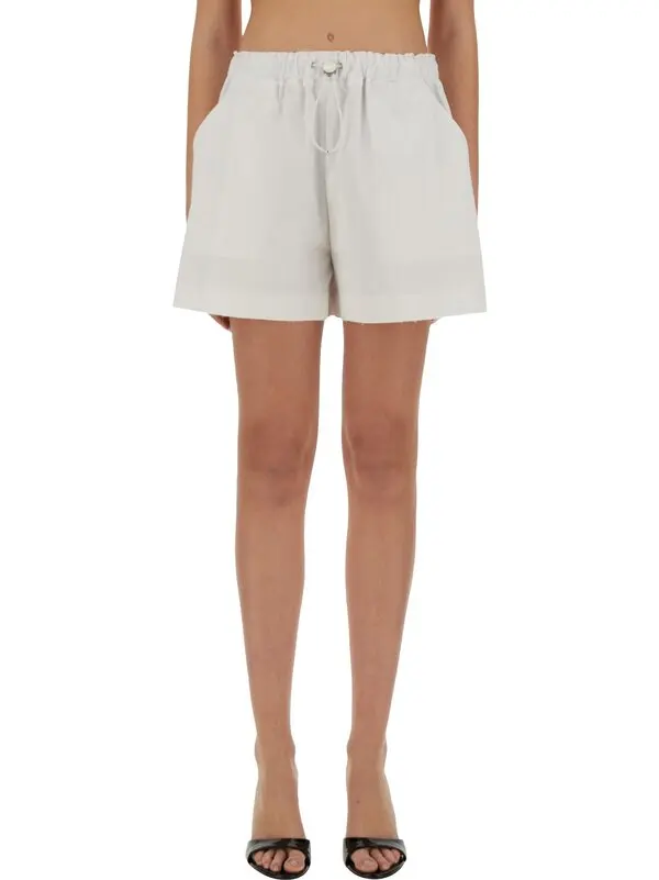 Moschino Cotton Shorts - White