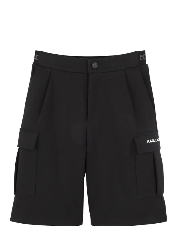 Karl Lagerfeld Bermuda Shorts - Black