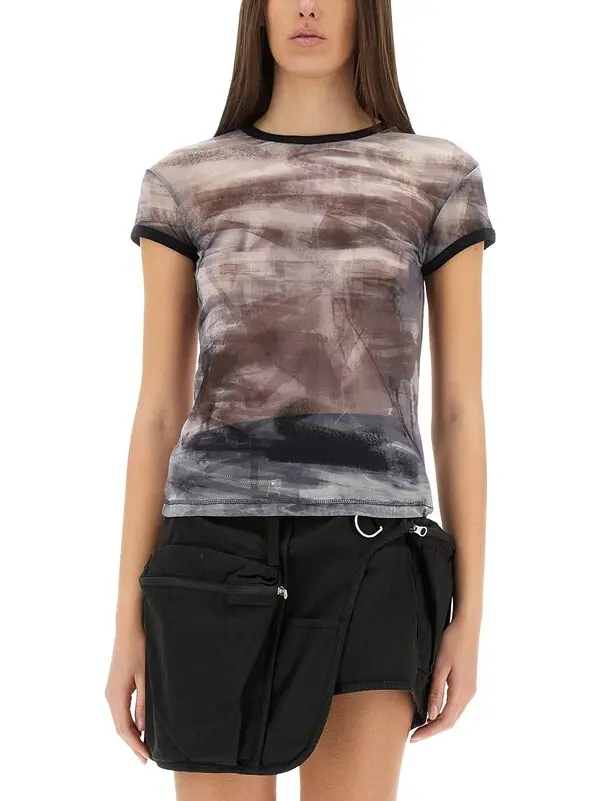 Helmut Lang Slim Fit T-shirt - Grey