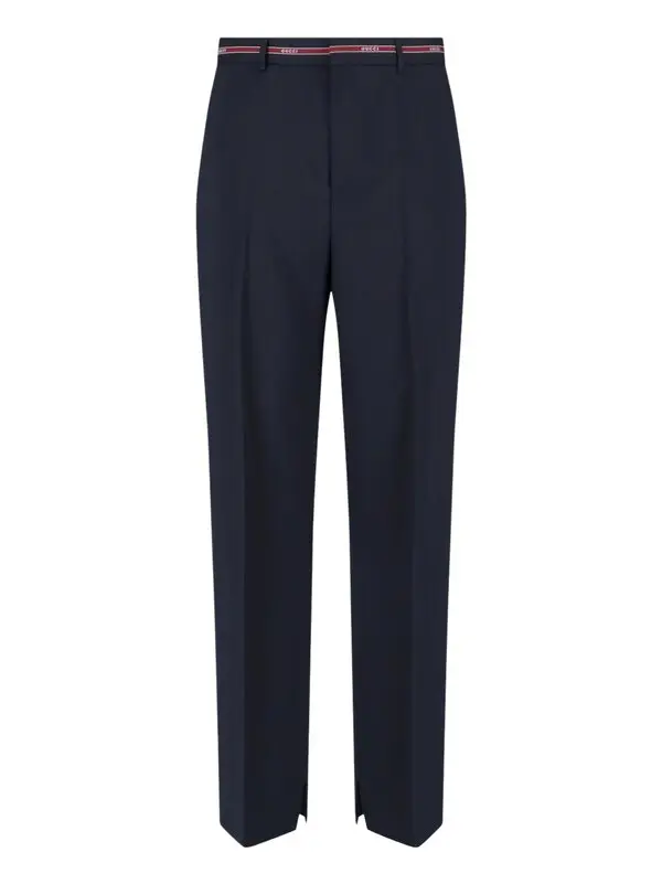 Gucci Cimosa Wool Pants - Blue