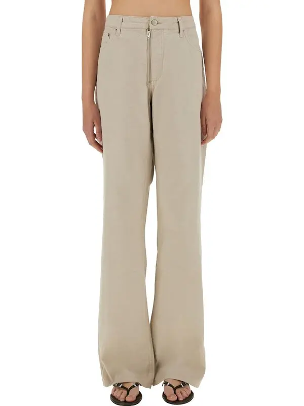 Paloma Wool Asia Wide-leg Trousers - Beige