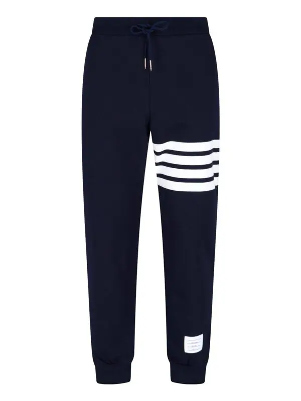 Thom Browne 4-bar' Sweat Pants - Blue