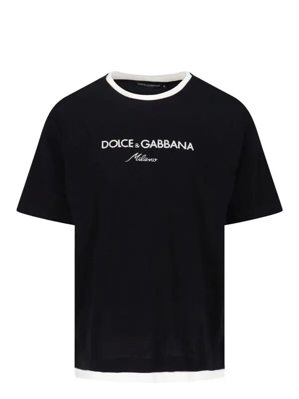Dolce & Gabbana Layered T-shirt - Black