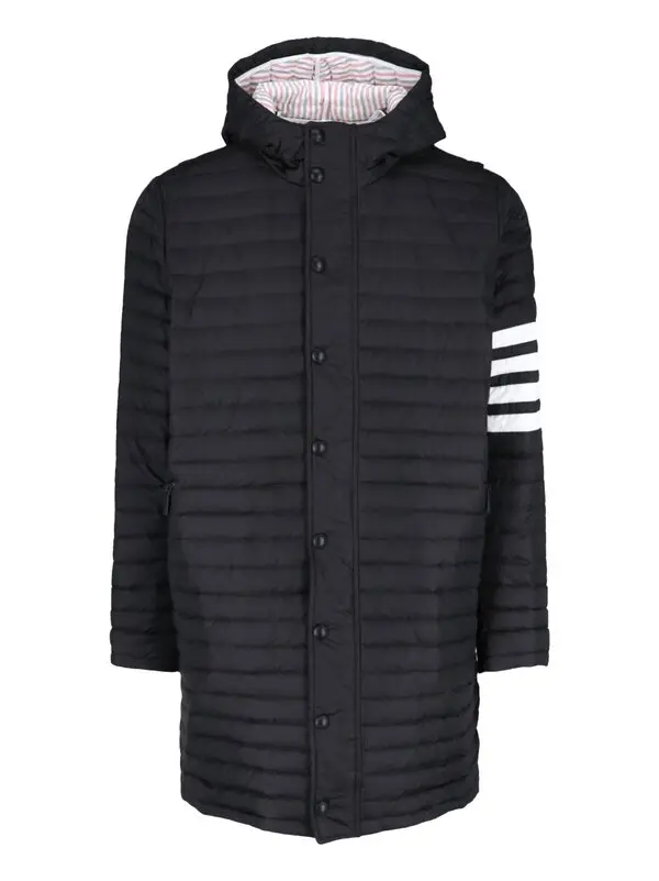 Thom Browne 4-bar Coat - Black