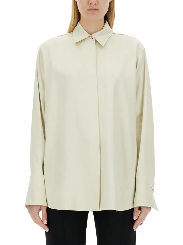 JIL SANDER Shirt With Long Sleeves - Ivory