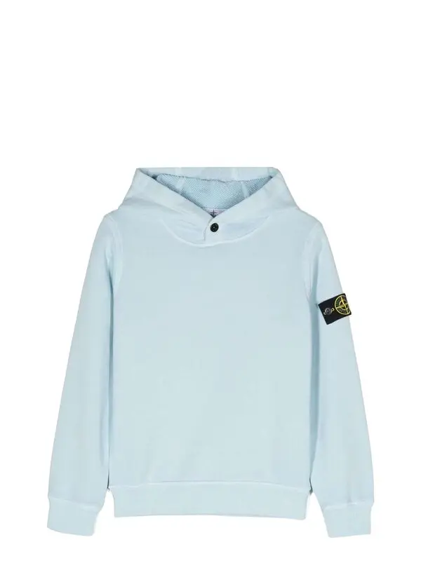 Stone Island Hoodie - Baby Blue