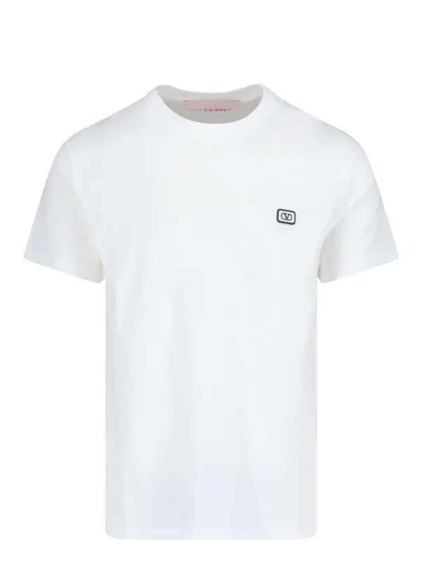 Valentino Garavani Vlogo Signature" T-shirt - White