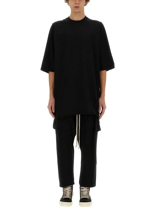 Rick Owens Cotton T-shirt - Black