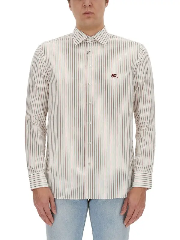 Etro Pegasus Logo Shirt - White