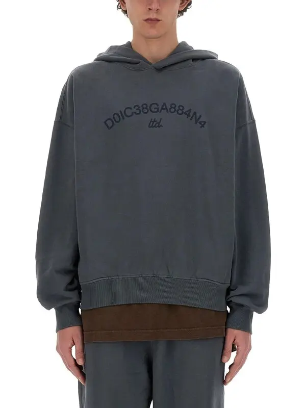 Dolce & Gabbana Logo Sweatshirt - Grey