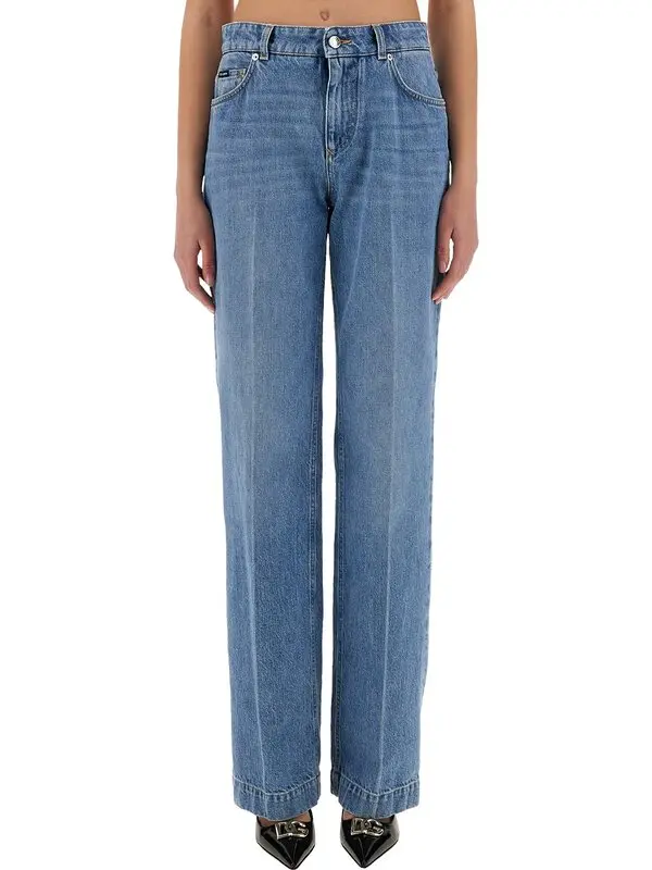 Dolce & Gabbana Loose Fit Jeans - Denim