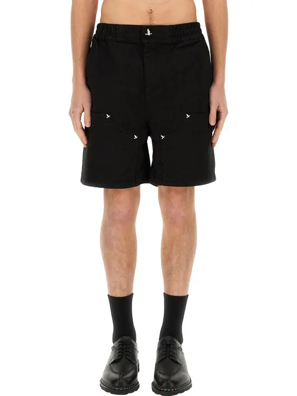 3.PARADIS Short In Twill - Black