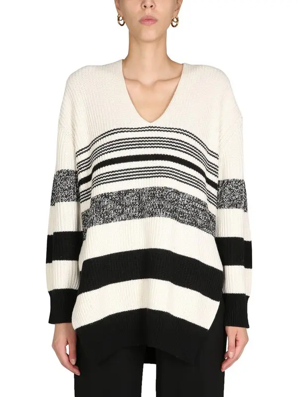 Proenza Schouler White Label V-neck Sweater - White