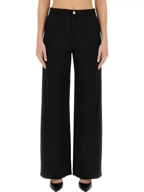 Moschino Palazzo Pants - Black