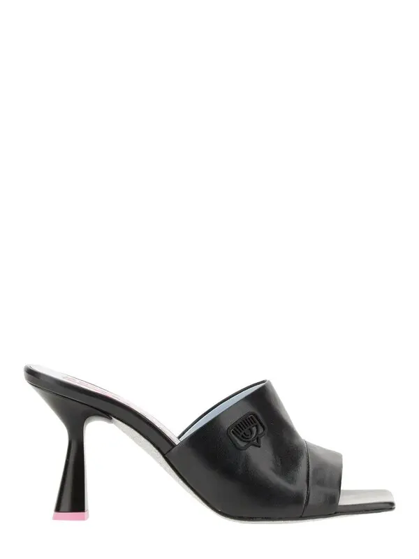 CHIARA FERRAGNI Eyelike Sandal - Black