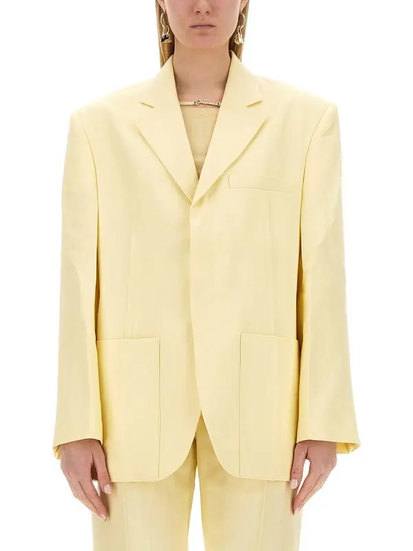Jacquemus La Veste D'homme Jacket - Yellow