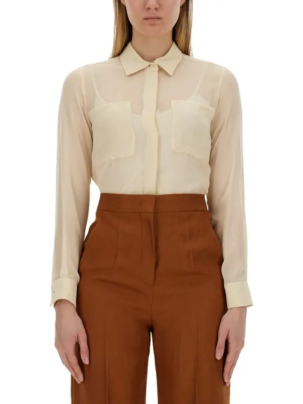 Max Mara Summer Clam Shirt - Ivory