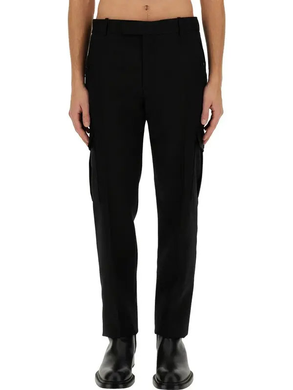 Alexander McQueen Military Pants - Black