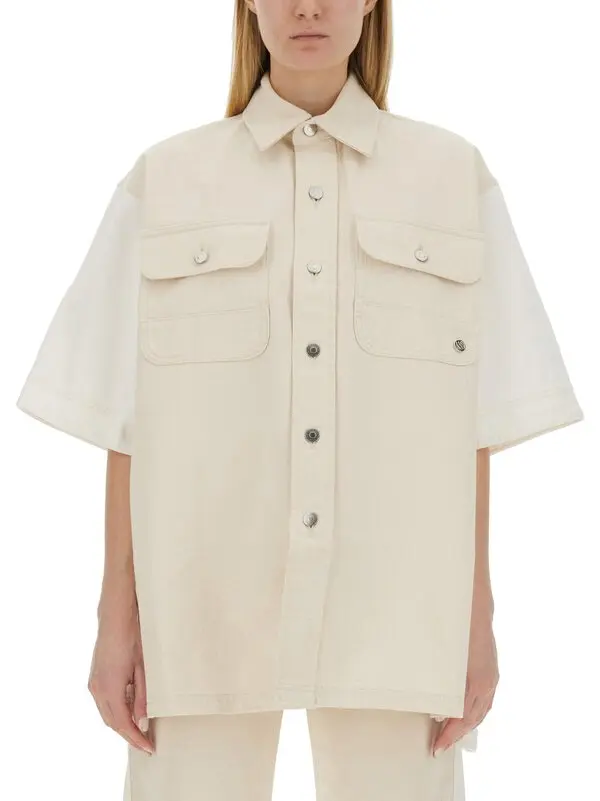 Stella McCartney Denim Shirt - Ivory