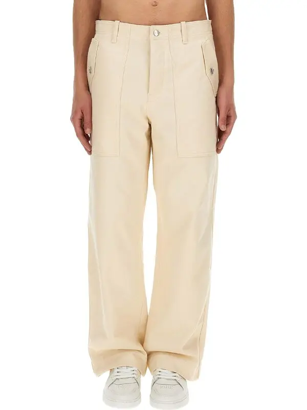 Maison Kitsuné Workwear Pants - Ivory
