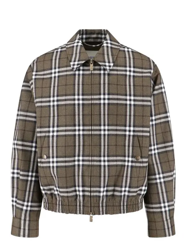 Burberry Harrington Bomber Jacket - Brown