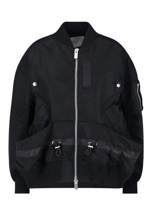 Sacai Nylon Blouson - Black